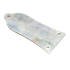 Musiclily Pro Natural Paua Abalone Shell Guitar Truss Rod Cover 3-Hole for China Made Epiphone LP Les Paul Electric Guitar