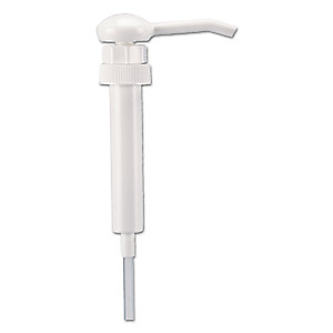 Boardwalk Siphon Pump, 1 oz/Pump, For 1 gal Bottles, Plastic, 12" Tube, White, 12/Carton