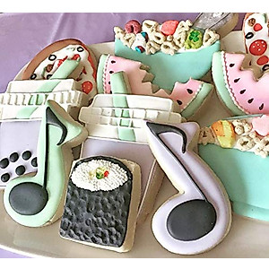 Music Note Cookie Cutter 5.5" Made in USA by Ann Clark