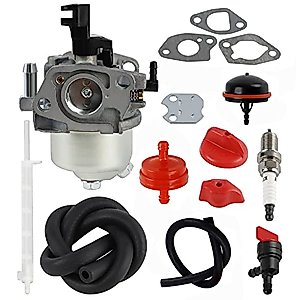HUSWELL 591154 Snowblower Carburetor Fuel Filter Primer Bulb kit for Briggs & Stratton 591154 592447 595785 Carburetor Snow Thrower Engine