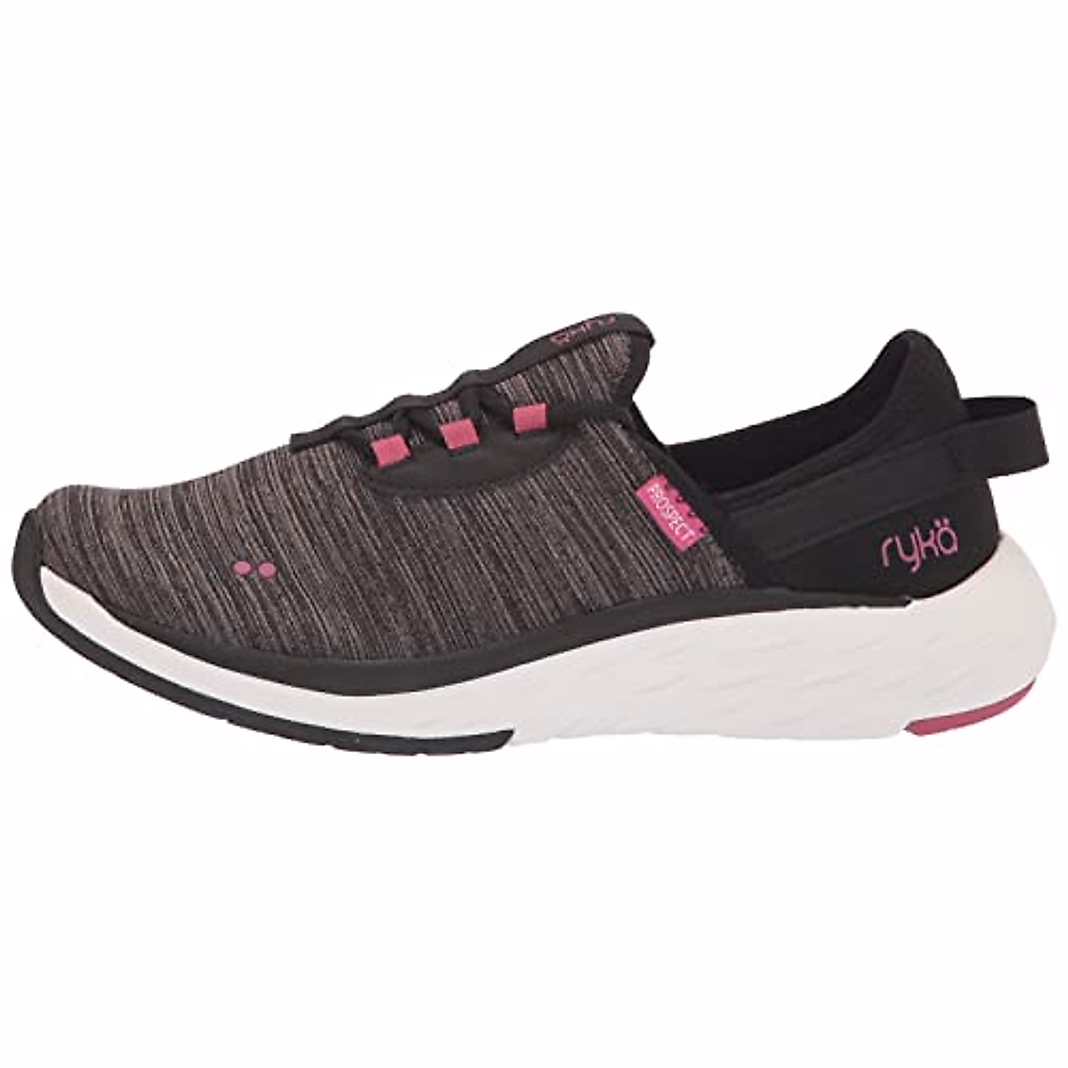 Ryka Women's Prospect Slip-On Sneaker Black 7 W