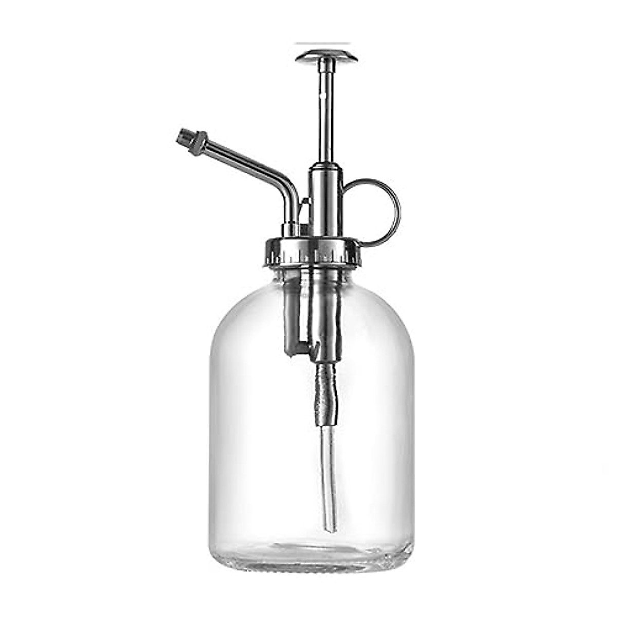 Smooth Flat Glass Watering Can Gardening Tools Glass Watering Can Gardening Plant Kettle Pressure Adjustable Sprayer