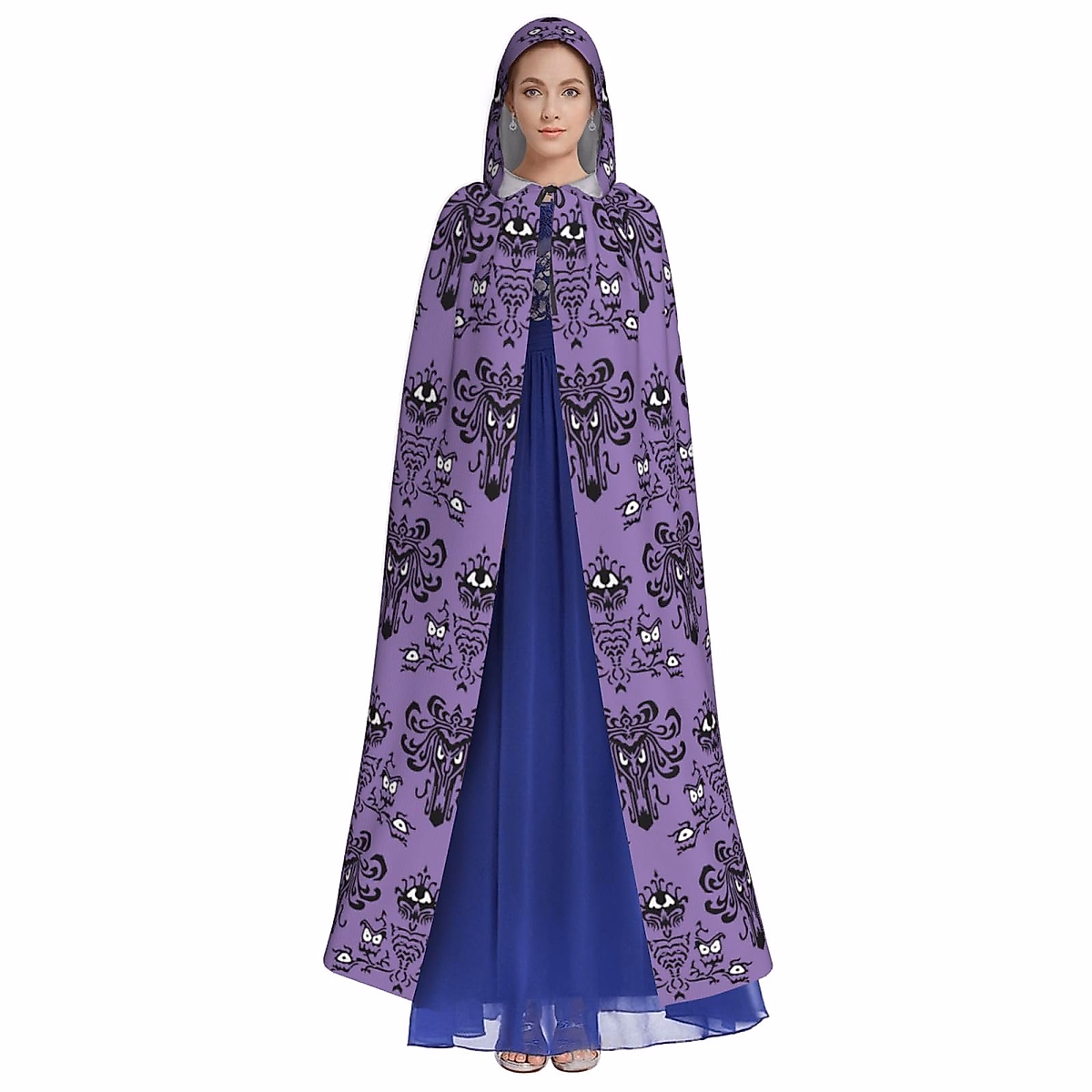 Befodam Haunted the Mansion Unisex Adult Full Length Hooded Robe Cloak Long Cape Hoodie for Halloween Christmas Fancy Cool Cosplay Costumes
