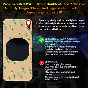 ReuWeu Back Glass Cover Replacement Compatible with iPhone XR 6.1" + Professional Tools (Yellow)