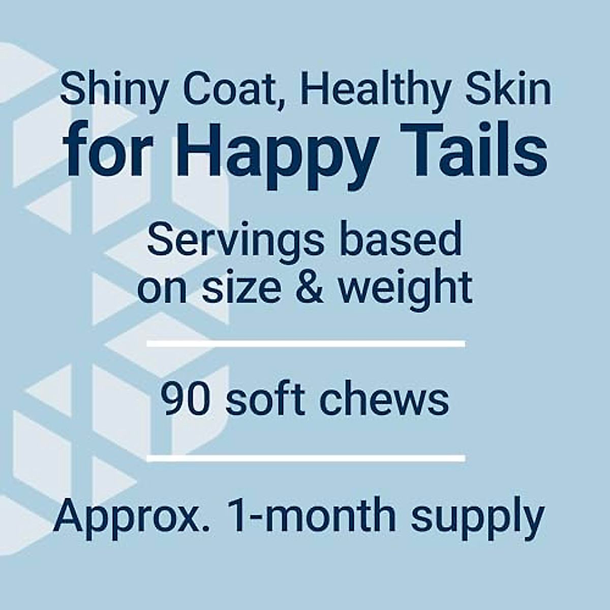 Life Extension Dog Skin & Coat - Dog Food Supplement for Healthy Skin and Coat – Omega-3 Fish Oil for Dogs, Salmon Flavor, No Artificial Colors or Flavors - 90 Soft Chews