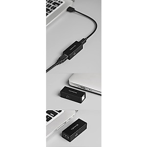 KGUSS Topping HS01 USB 2.0 High Speed Audio Isolator Compatible with PCM32bit 768kHz DSD512 withstands up to 1kVRMS