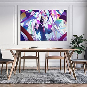 KNUEDESM Anime Poster Dream SMP Ranboo Canvas Poster Bedroom Decor Canvas Wall Art Prints for Wall Decor Room Decor Bedroom Decor Gifts 16x24inch(40x60cm) Unframe-style