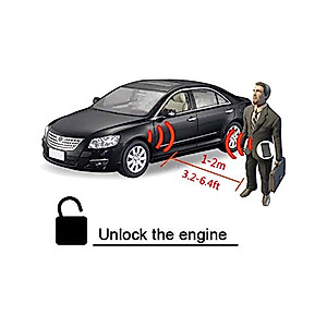 BANVIE Car Immobilizer Security System with Anti-hijacking, Vehicle Anti-Theft Electronic Engine Lock