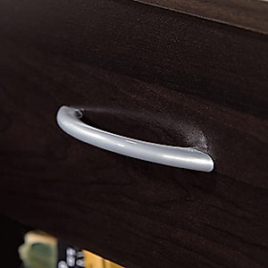 Sauder Beginnings Night Stand, Cinnamon Cherry finish