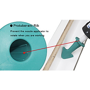 ORXPLUS Tools Caulking Gun Nozzle Adapter, Reusable Applicator, Silicone Caulking Tools(6.5R, 10R, 13R) w/Caulk Saver