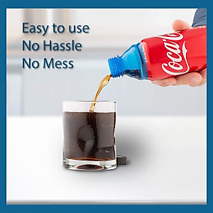 Clear Soda Can Lids (6 Pack) | Superior Can Covers For Soda, Beer, Energy Drinks, Juice, Seltzer | Must-Have Picnic Accessories & Beach Gadgets | BPA-Free Reusable Fizz Lids | By Smart House Inc