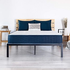 DREAMFOAM Arctic Dreams 10" Hybrid Cooling Gel Mattress with Quick Response Gel Infused Memory Foam, Made in The USA, Queen