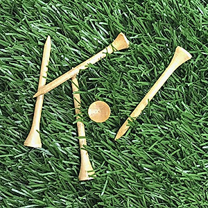 PRIDE GOLF TEE golf tees 500 Count Tees, Natural, Count US