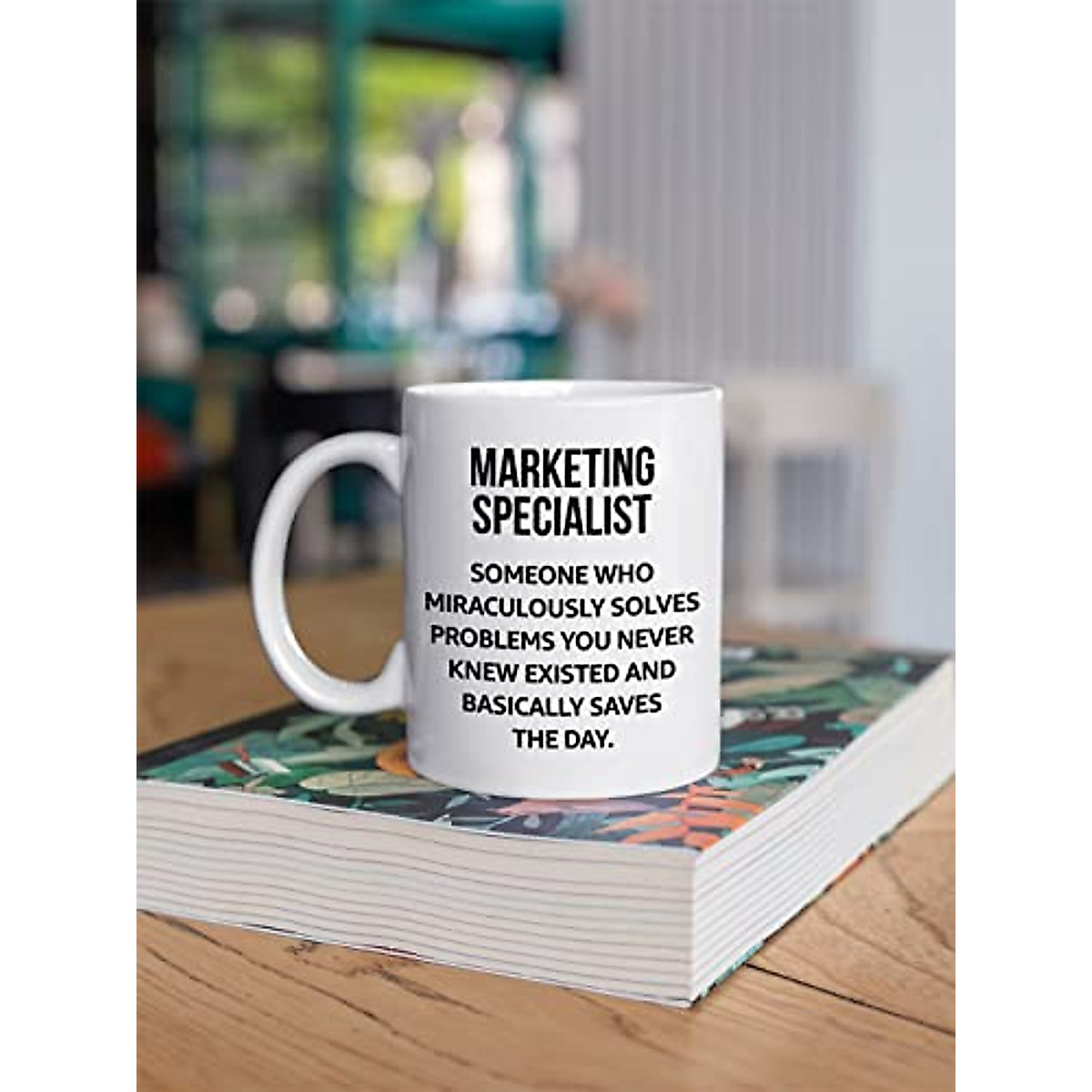 Funny Definition Mug, Marketing Specialist Coffee Mug, Advertisement Mug, Great Marketing Coffee Gift for Men and Women Student Graduation or Profession, Best Marketer Themed Gift Idea 11oz 15oz