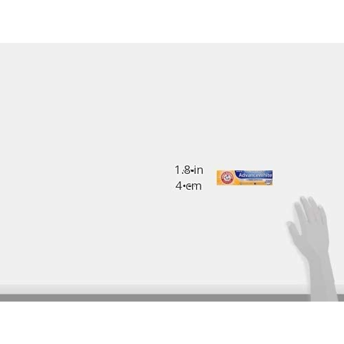 ARM & HAMMER Advance White Toothpaste, Clean Mint, Extreme Whitening 4.3 oz ( Pack of 6)