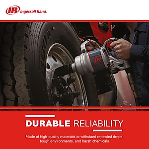 Ingersoll Rand 2850MAX 1" Air Impact Wrench, 2100 ft-lbs Max Torque, D-handle