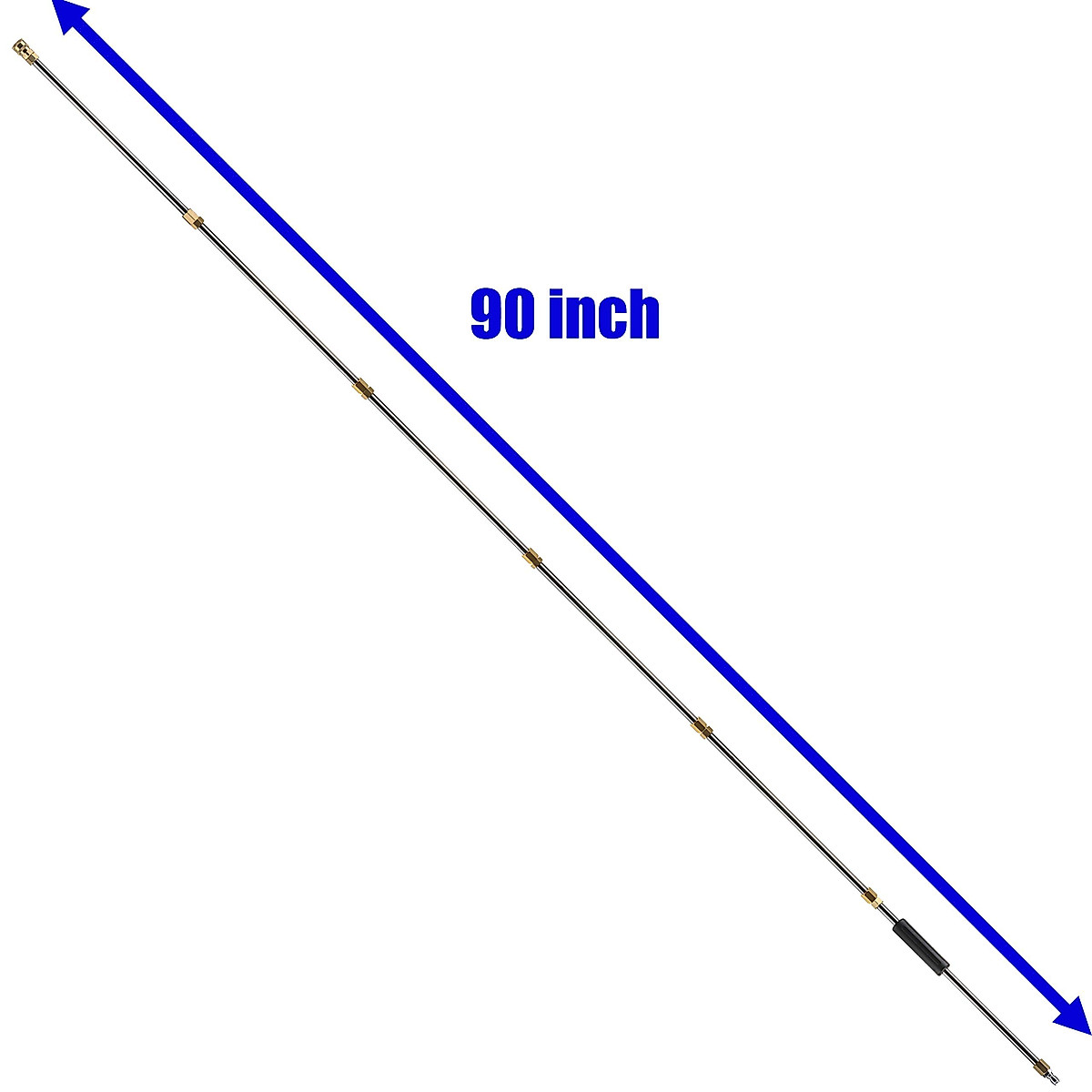 M MINGLE 14'' Pressure Washer Surface Cleaner Attachment, Washer Wand Extension, Replacement Lance