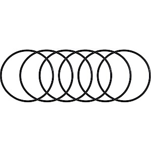 AppliaFit O-Rings Compatible with Whirlpool WHKF-DWHBB, WHKF-C9 and American Plumber W10-PR, W10-OR Water Filter Housings (6-Pack)
