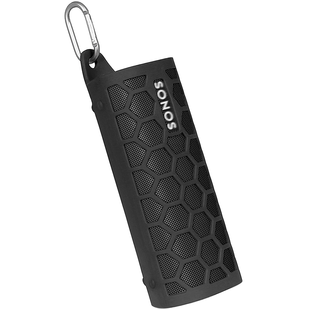 AZTOPA Silicone Case Protective Skin Sleeve Cover for Sonos Roam Portable Bluetooth Speaker - Black