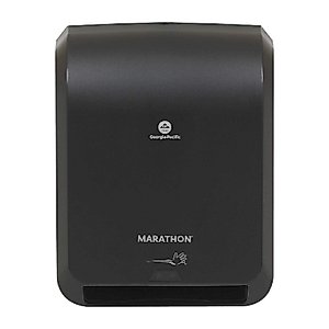 Georgia Pacific Marathon 2 Set Marathon Automated Paper Towel Dispenser, Black