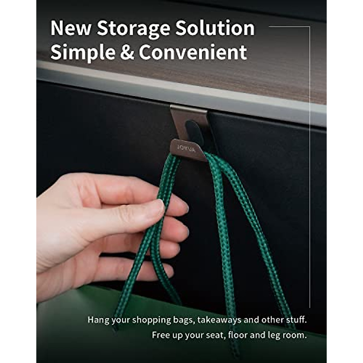 JOWUA Glovebox Hook Compatible with Tesla Model 3 Model Y Glovebox (2 Packs), 3 cm