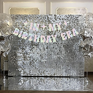 Holographic In My Birthday Era Banner for Singer Birthday Party Decorations