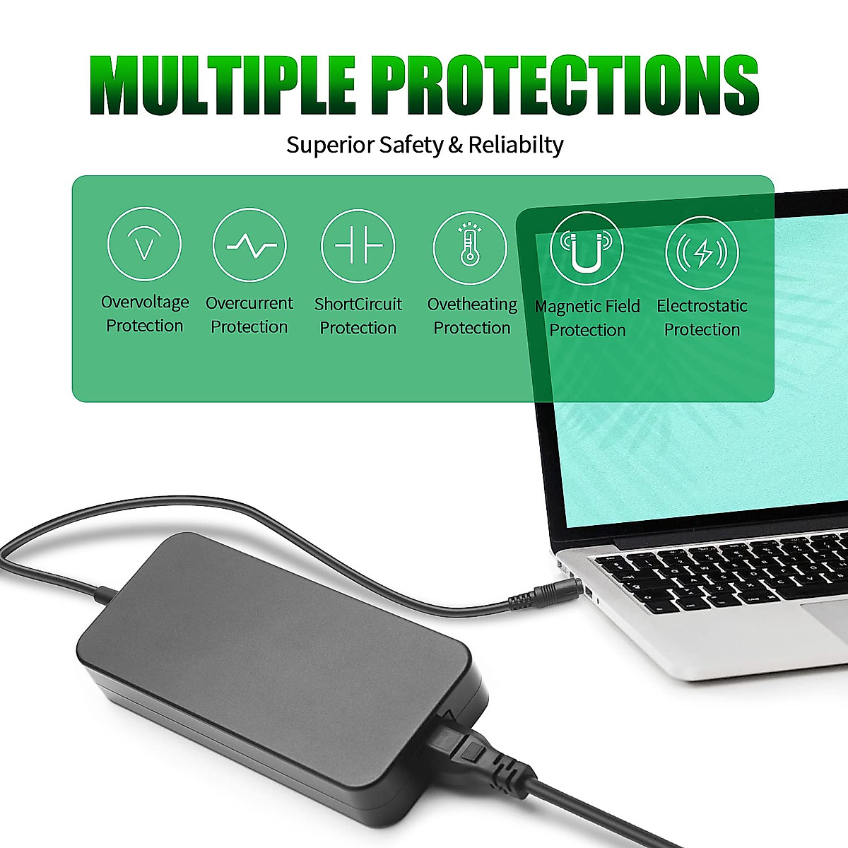 150W AC Charger for Asus TUF Gaming A15 A17 F15 F17 FX505 FX566 FX705 FX86 FX95 FX506 FA506 FX706 FX766 ROG Strix G G15 G17 G531GD G531GT GL531GT G731GT G731G GL731GT G513IH G713IH Laptop