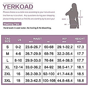 YERKOAD Women Tummy Control Shapewear Bodysuit Butt lifter Shorts Hi- Waist Trainer Panties Body Shaper Underwear Slim Corset (X-Large, Black)