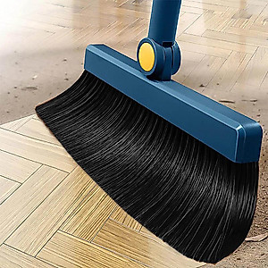 Brooms and Dustpan Set, with Dustpan and Squeegee Brooms, Dustpan with Long Handle, Brooms and Dustpan Set for Home, Dustpan Comb, Brooms with Dustpan Combo Set Day Use