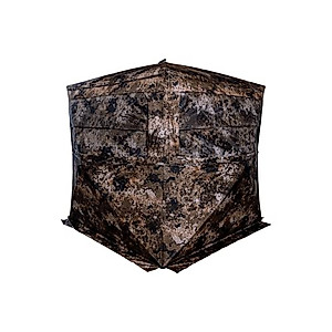 Buck Bourbon Rack House 300+ One Way Mesh Hunting Blind