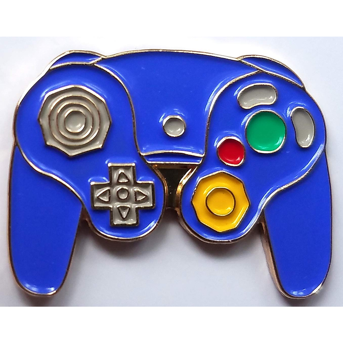 GaemCube - Video Game Controller - Enamel Pin