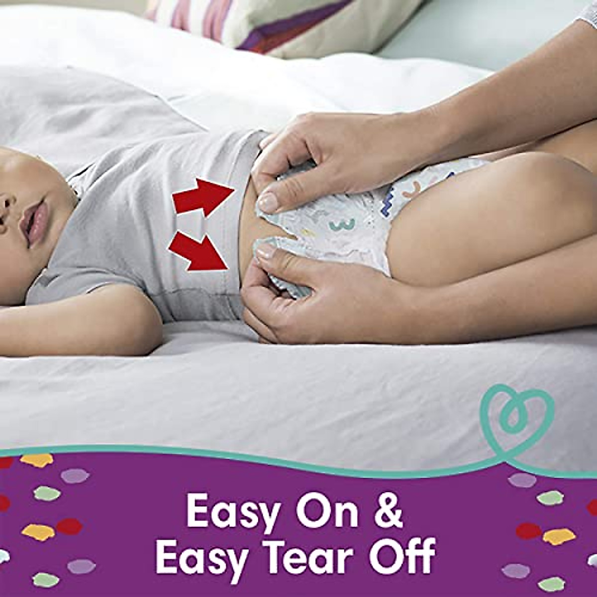 Diapers Size 3, 128 Count - Pampers Cruisers 360° Fit Disposable Baby Diapers, Enormous Pack (Packaging May Vary)