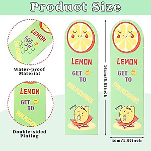 Bookmarks Scratch and Sniff Bookmarks Fruit Theme Scented Fun Bookmarks Assorted Cute Bookmarks for Students, Teens, Food Lovers, 36 Pieces 12 Styles