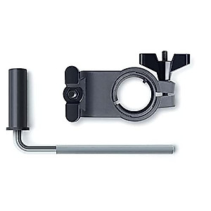 Alesis Nitro 8 Inch Dual Zone Mesh Tom Pad with Clamp and Silverline Audio 10ft Trigger Cable Bundle