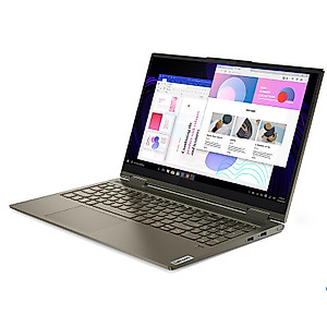 Lenovo Yoga 7i Laptop, 15.6" FHD IPS LED, i7-1165G7, 12GB, 512GB, Win 11 Home Notebook PC 82BJ007SUS