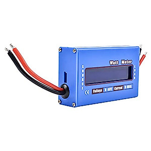 FPVDrone RC Watt Meter DC 60V/100A Digital LCD Balance Voltage Battery Power Analyzer Wattmeter Tester Checker Watt Volt Amp Meter