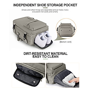 winspansy Large Travel Backpack for Women Men Carry on Backpacks Waterproof Flight Approved Personal Item Bags Luggage Backpacks Fit for 17 Inch Laptop Business Work,Mochila de Viaje