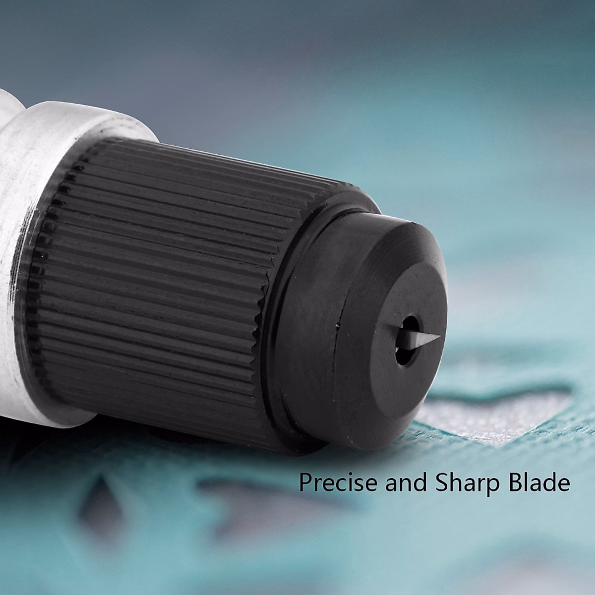 EVISWIY CB09 Blades for Silhouette Cameo 4/4 Plus/4 Pro/3/2/1/Portrait/Curio/with Graphtec Holder Housing 15PCS (30/45/60 Degree) Cutting Blades for Cameo Replacement Accessories Buddle