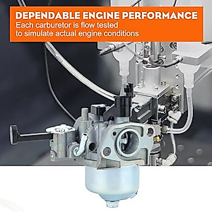 HIPA SH265 18 853 16-S 6.5hp Carburetor Compatible with Kohler SH265 3000 6.5hp 0J88870123 Pressure Washer 0059870 0059890 5987 6595 6596 6597 Harbor Freight Predator 212cc 60363 68121 68120