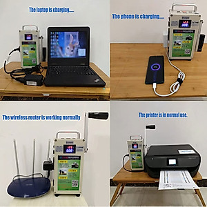 Hand Crank Generator,Portable Emergency Hand Power USB Charging Generator,Large Capacity Outdoor 5V、12V、220V 150W Manual Generator