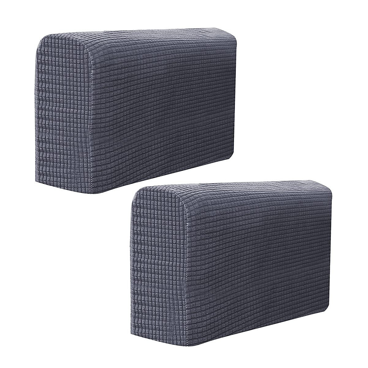 NOLITOY 2pcs armrest Cover Thicken Protective Cloth Protective case with armrests Interior Hand Towel Washable Protective Agent Grip armrest pad Two-Seater arm Cuff Chair Elastic