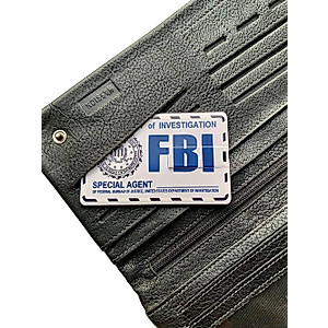 USB Flash Drive 64GB Thumb Drive High Speed USB Drive USB 2.0 Memory Stick FBI/CIA ID Card Certificate Accessories Design Waterproof