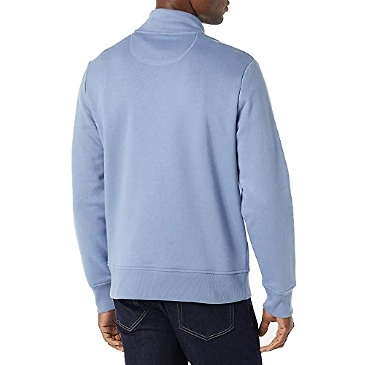 Amazon Essentials Men's Long-Sleeve Quarter-Zip Fleece Sweatshirt, Blue, XX-Large