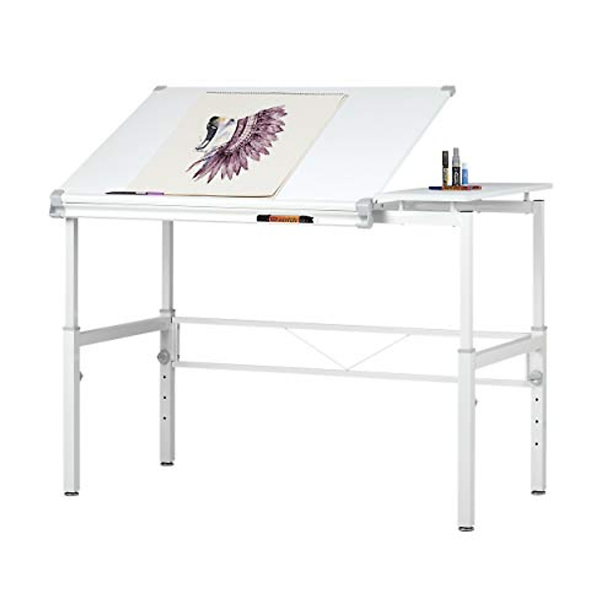 Studio Designs Graphix II Workstation - White/Gray 10211