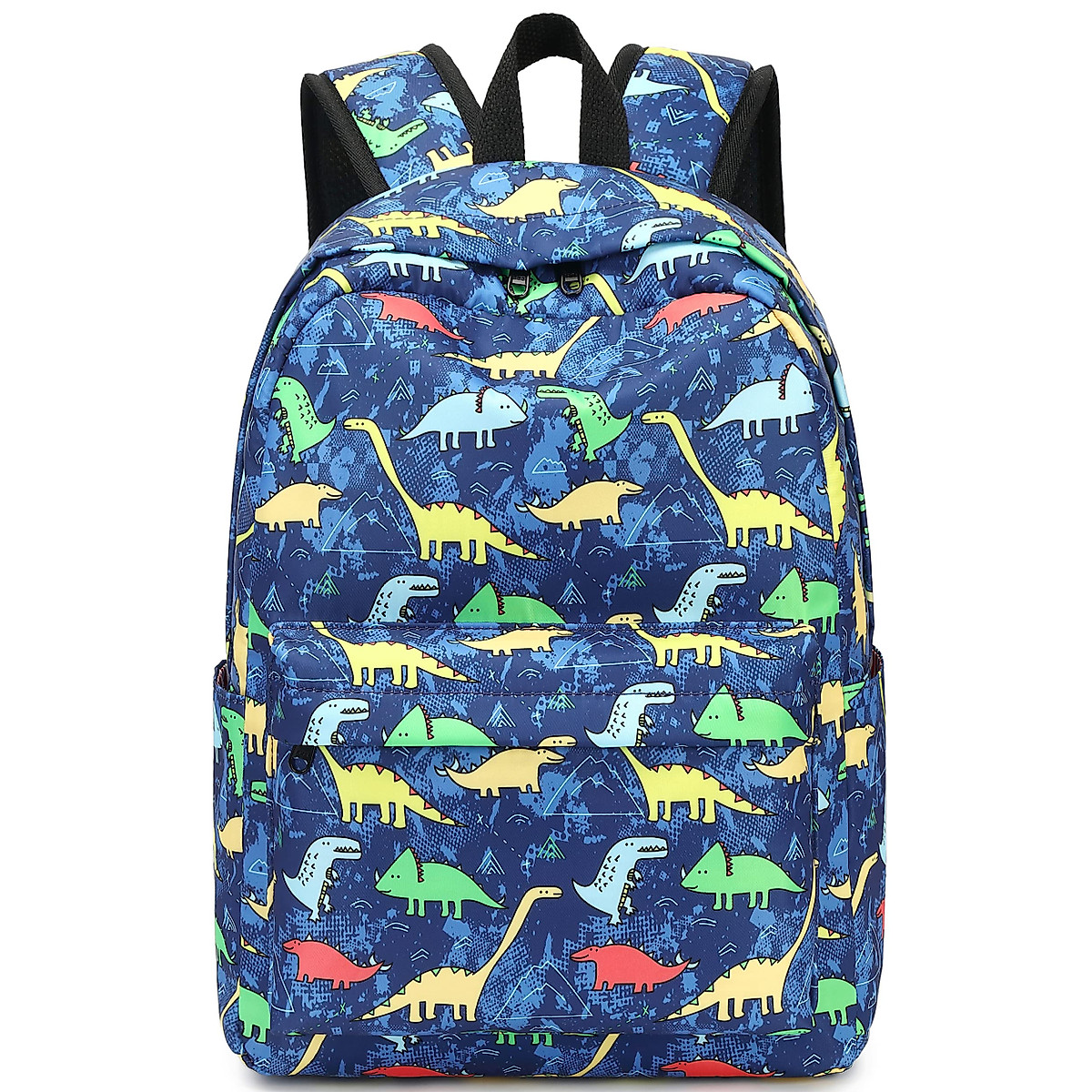 CAMTOP Backpack for Kids Boys School Backpack with Lunch Box for Preschool Kindergarten BookBag Set(Dinosaur-Graffiti Blue