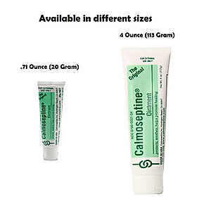 Calmoseptine Diaper Rash Ointment Tube, (Pack of 6)