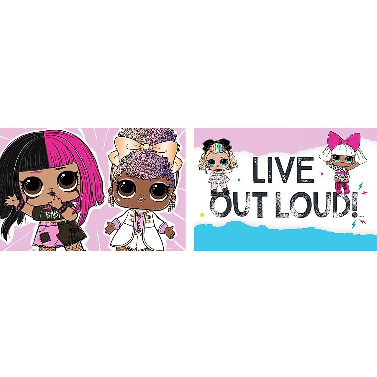 Kids Bedding Super Soft Microfiber Reversible Pillowcase, 20 in x 30 in, LOL Surprise