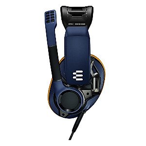 EPOS I Sennheiser GSP 602 – Wired Closed Acoustic Gaming Headset, Noise-Cancelling Microphone, Adjustable Headband with Customizable Contact Pressure, Volume Control, for PC + Mac + Xbox + PS4, Pro