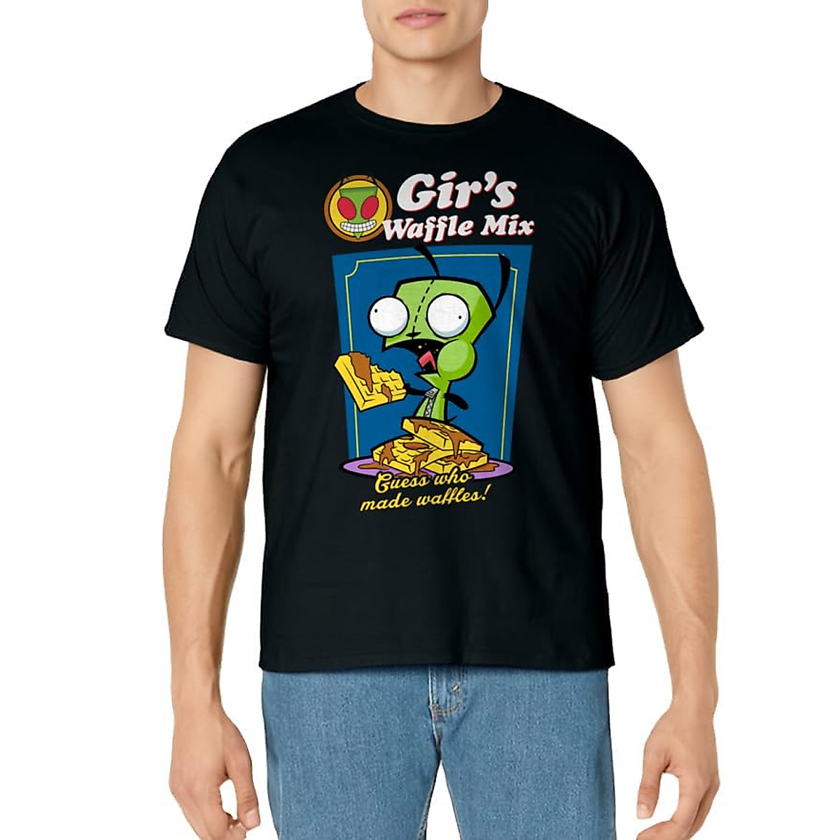 Invader Zim: Gir's Waffle Mix Graphic T-Shirt T-Shirt