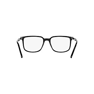 Persol Men's PO3275V Rectangular Prescription Eyewear Frames, Black/Demo Lens, 52 mm